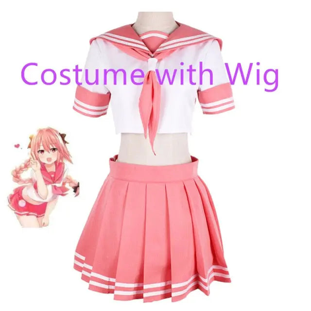 Fate/Grand Order Fate Apocrypha Rider Astolfo Cosplay freeshipping ...