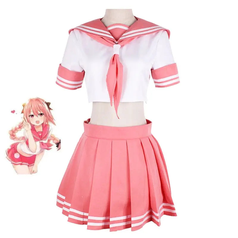 Fate/Grand Order Fate Apocrypha Rider Astolfo Cosplay freeshipping ...
